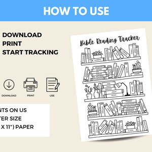 Bible Reading Tracker Coloring Sheet, Bible Reading Bookshelf, Books of ...