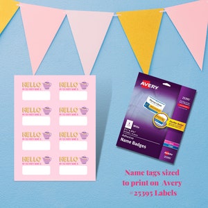 What's Your Tea Party Name, Tea Party Games for Kids, Birthday Tea ...