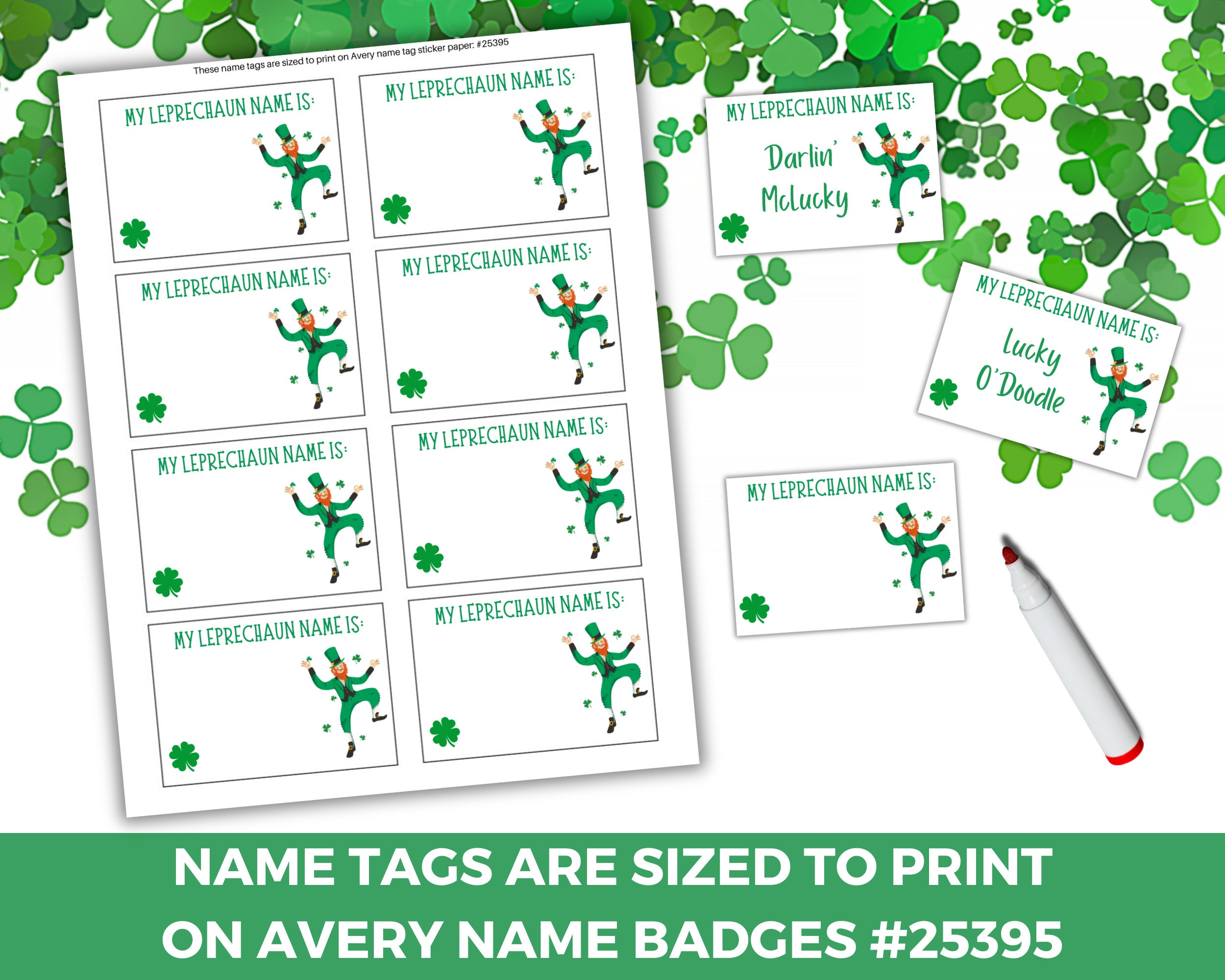 Leprechaun Name Game, What's Your Leprechaun Name, St. Patrick's Day ...