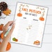 Fall Potluck Sign up Sheet, Fall Fest Sign up Sheet, Potluck Sign up ...