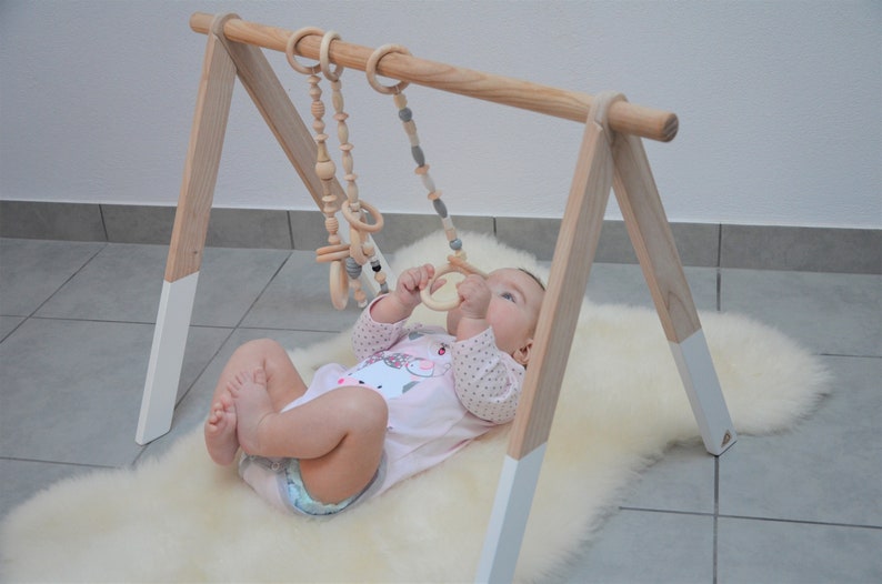 Baby GYM and TOYSSet of gym and toysWooden baby gymActivity | Etsy