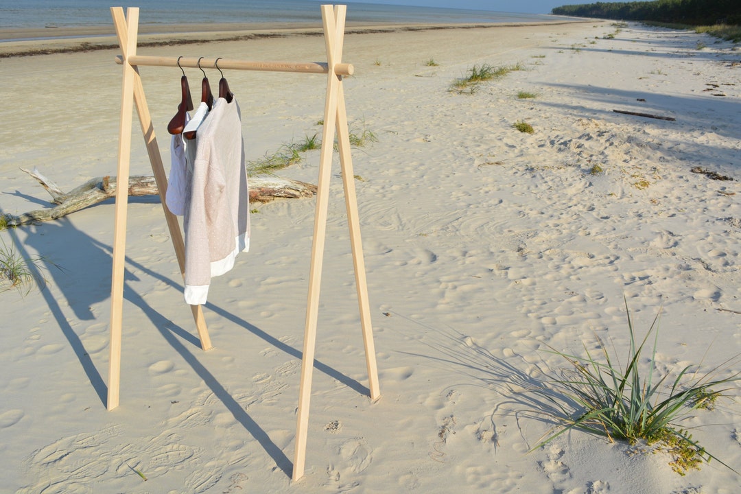 Rack EXTRA HEIGHT 189cm/74", Wooden Foldable a Frame Rack, for Long ...