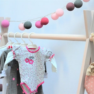 Toddler Rack,girl Clothing,montessori Clothing,mini Kids Clothes Rack ...