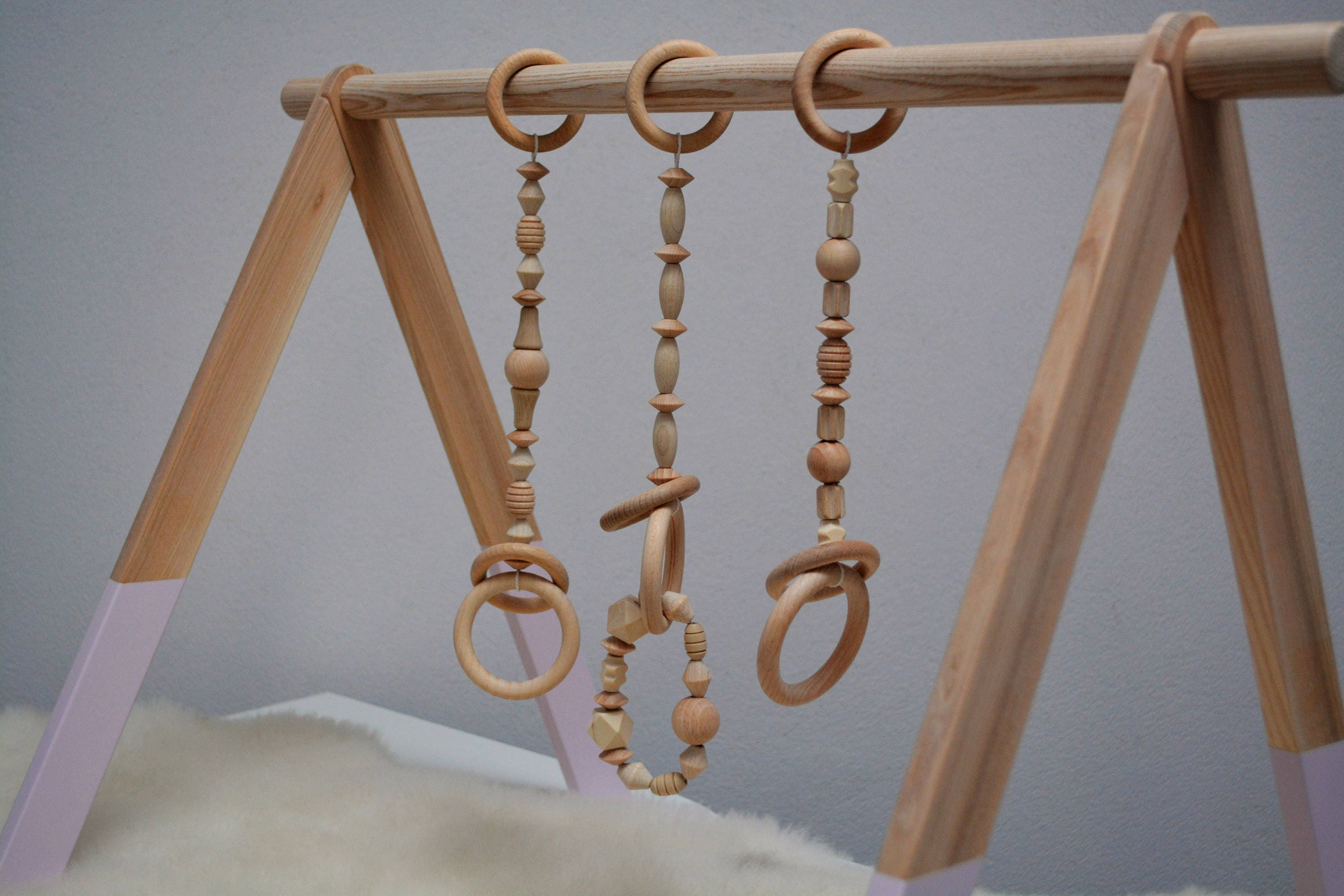 Baby Gym Toys Toy Set of 3 Montessori Toy Baby Activity - Etsy