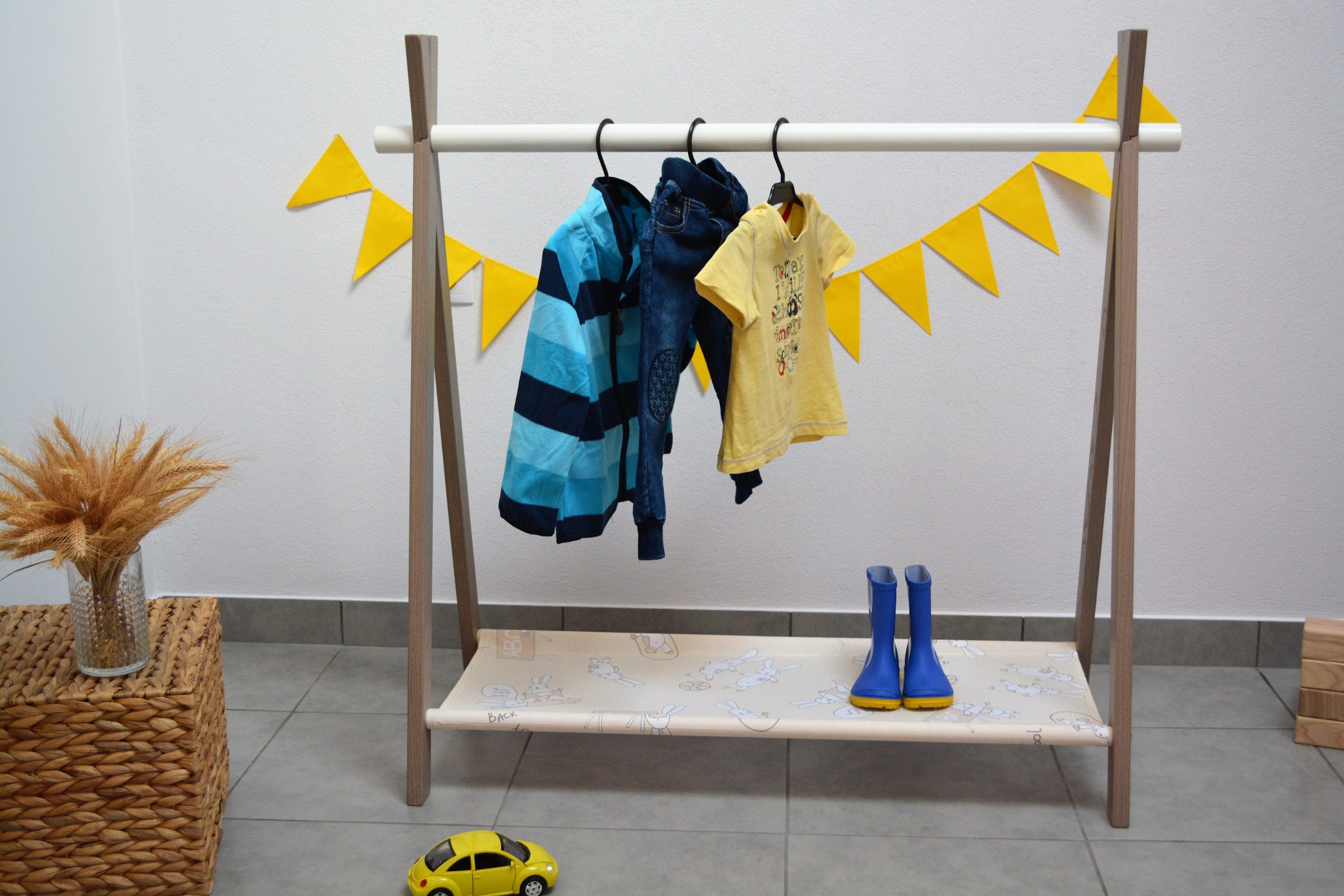 Mini Kids Clothing rack Toddler rack Clothes rack with | Etsy