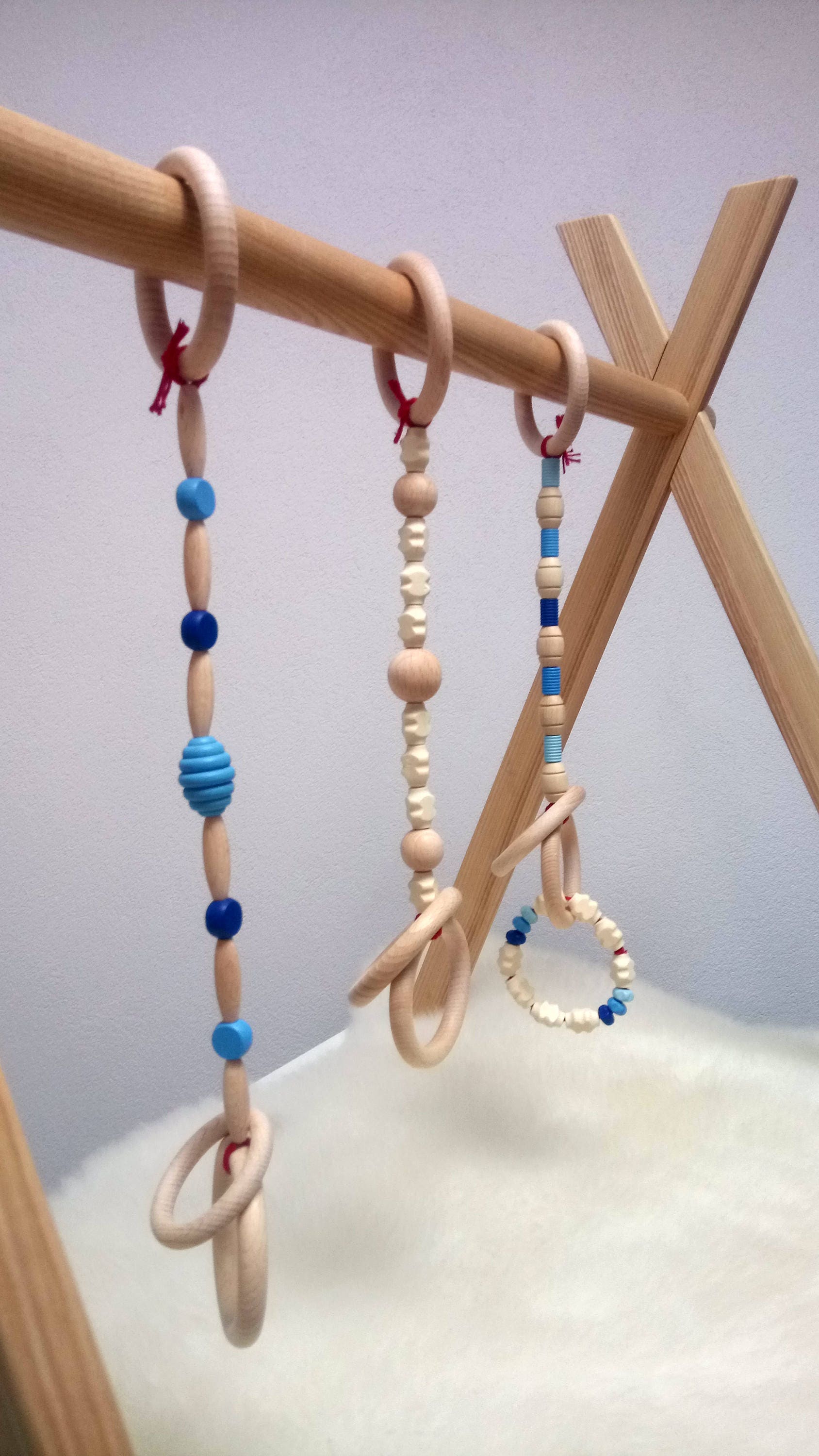 Baby Gym Toys Toy Set of 3 Montessori Toy Baby Activity - Etsy