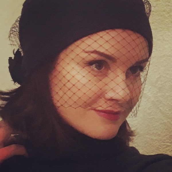 Veiled Beanie - Etsy