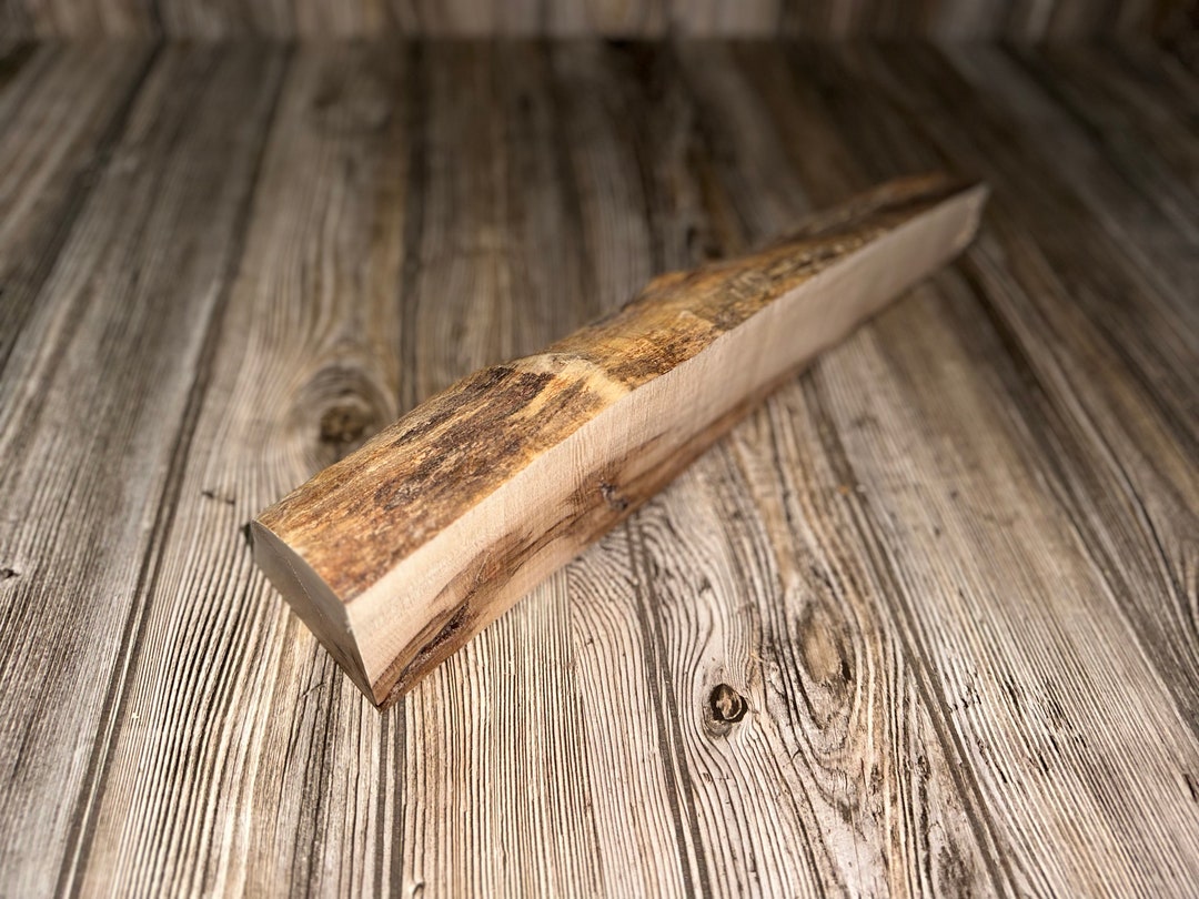 Maple Wedge, Wood Quarter Wedge, Approximately 17 Inches Long by 3.5 ...