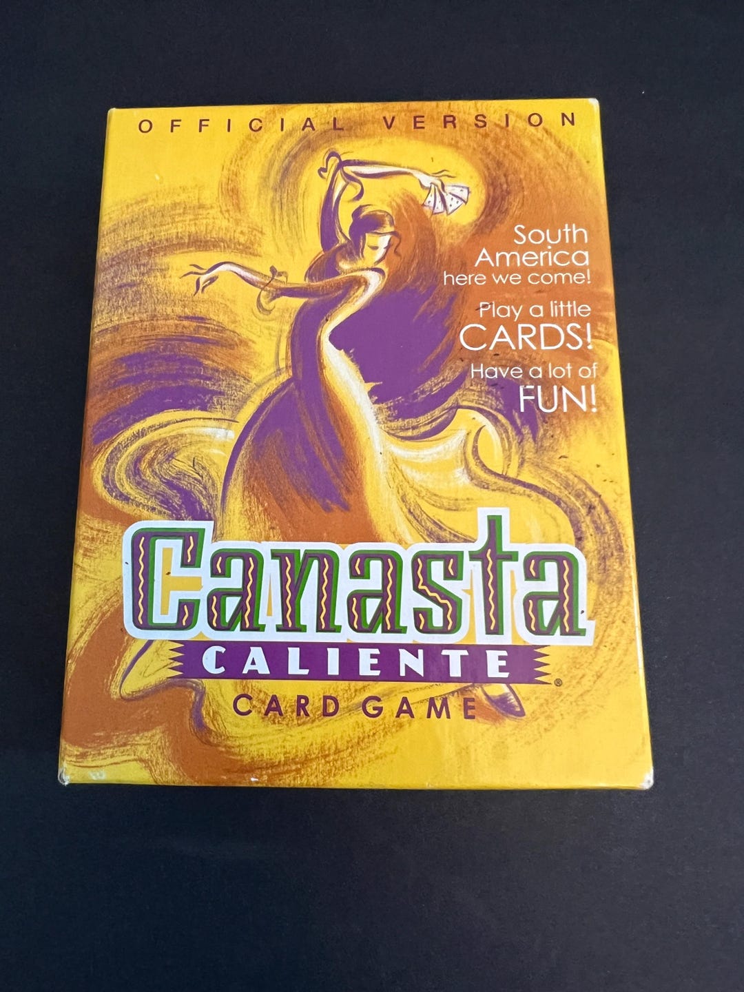 Canasta Caliente Card Game 2001 Parker Brothers Hasbro Winning Moves ...