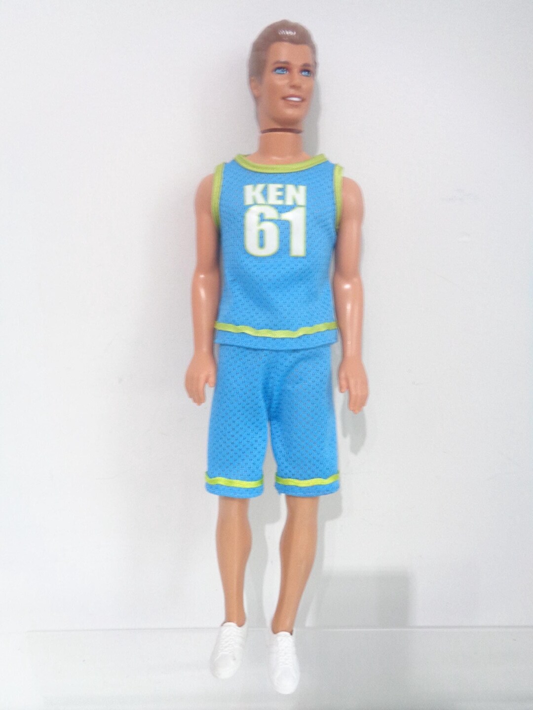 Vintage Barbie Ken Doll Action Figure in Sports Baseball Outfit Shoes ...