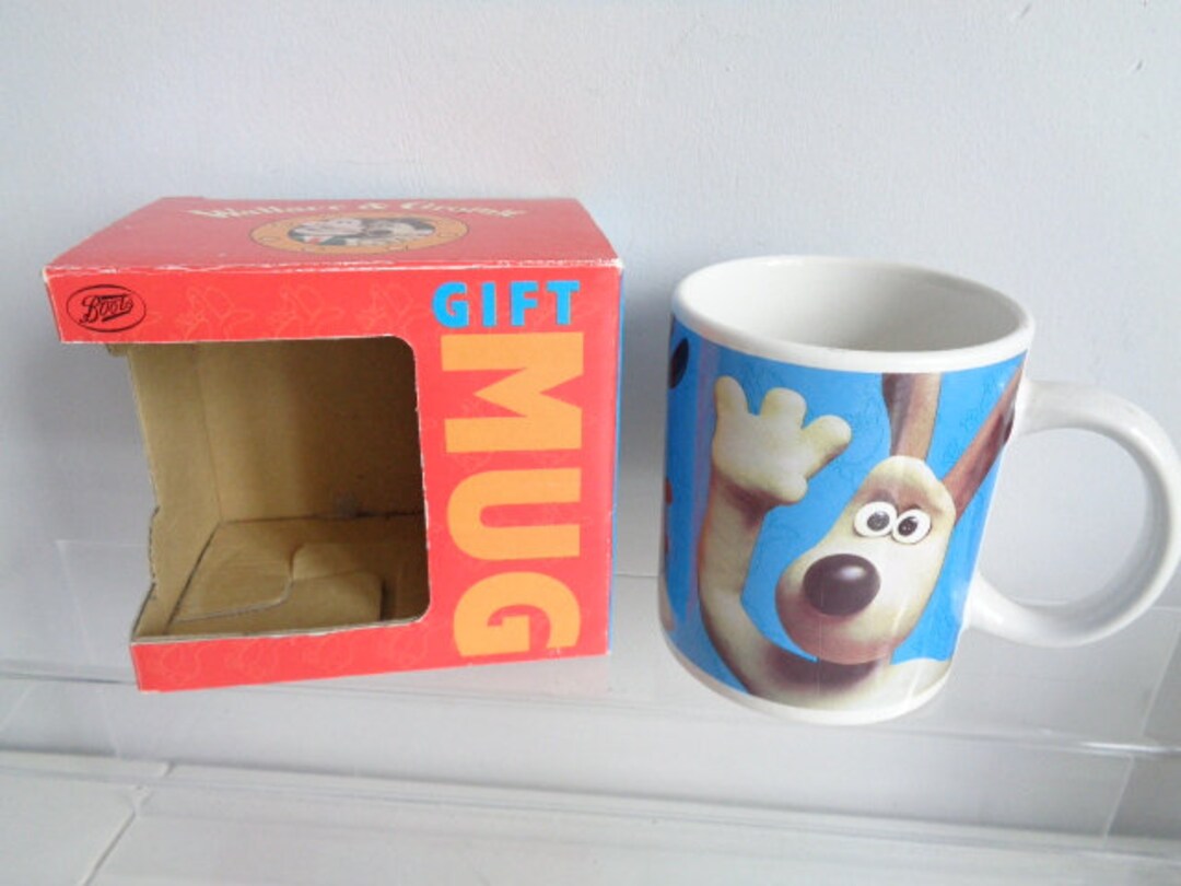 Wallace and Gromit Vintage Collectable Gift Mug by Boots 1998 - Etsy