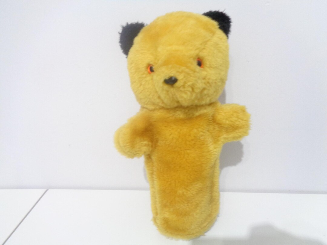 Vintage Sooty Soft Plush Toy Hand Puppet With Squeaker 11 Inch Puppet ...