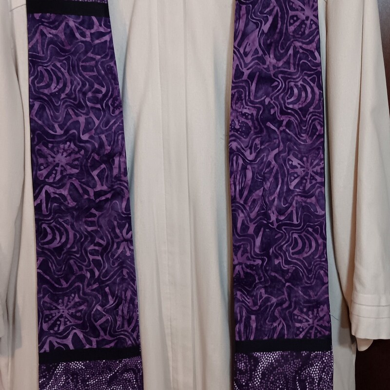 Purple Clergy Stole - Etsy