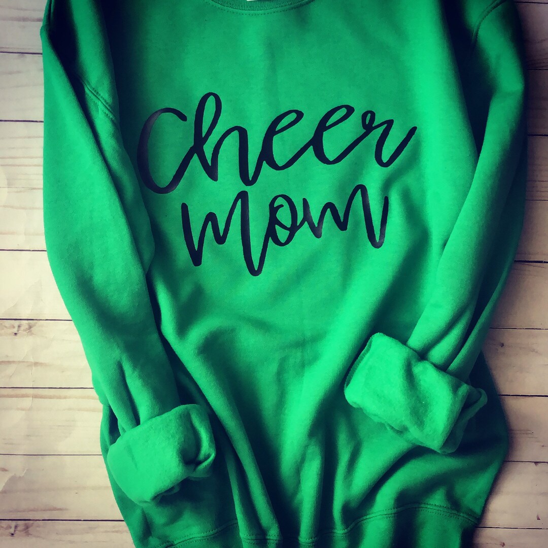 Cheer Mom Sweatshirt, Cheer Mom Sweater, Cheer Mom Shirt, Team Shirts ...