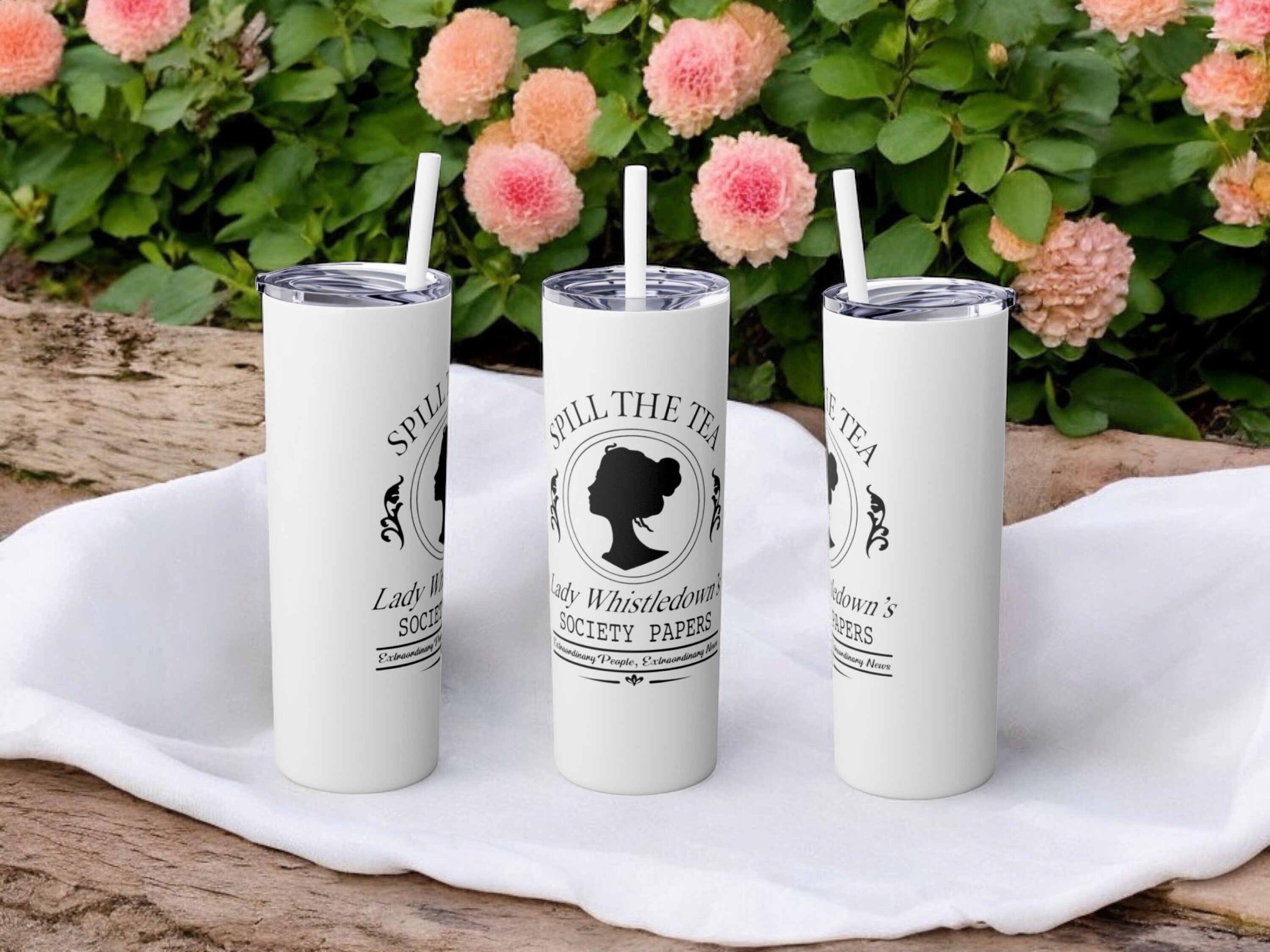 Bridgerton Skinny Tumbler, Bridgerton Fan, Bridgerton Enthusiast ...