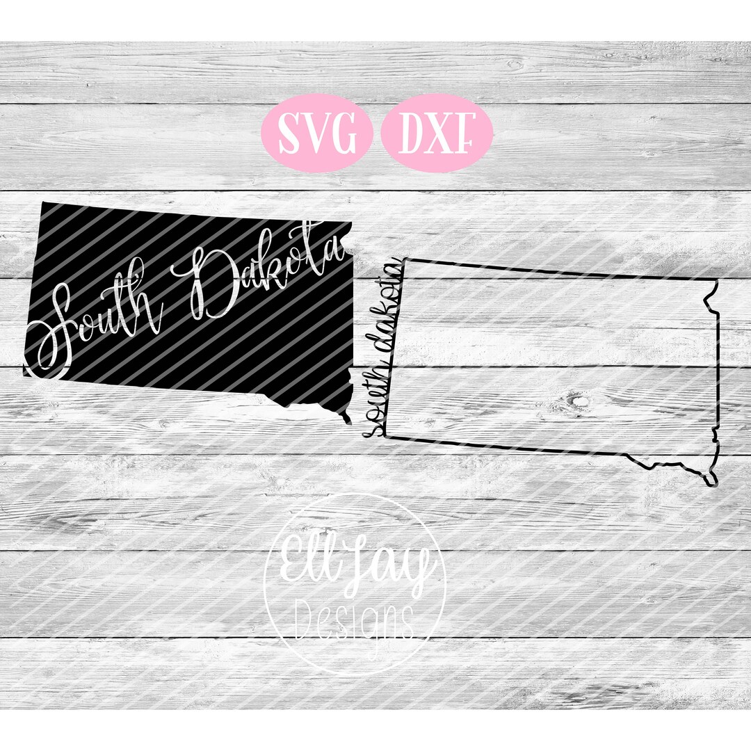 South Dakota Svg, South Dakota State Svg, South Dakota Outline Svg ...