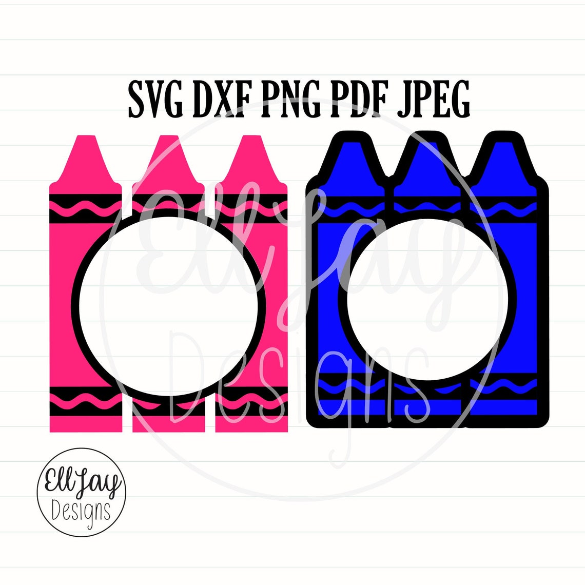 Crayon svg crayon sign svg teacher svg back to school svg | Etsy