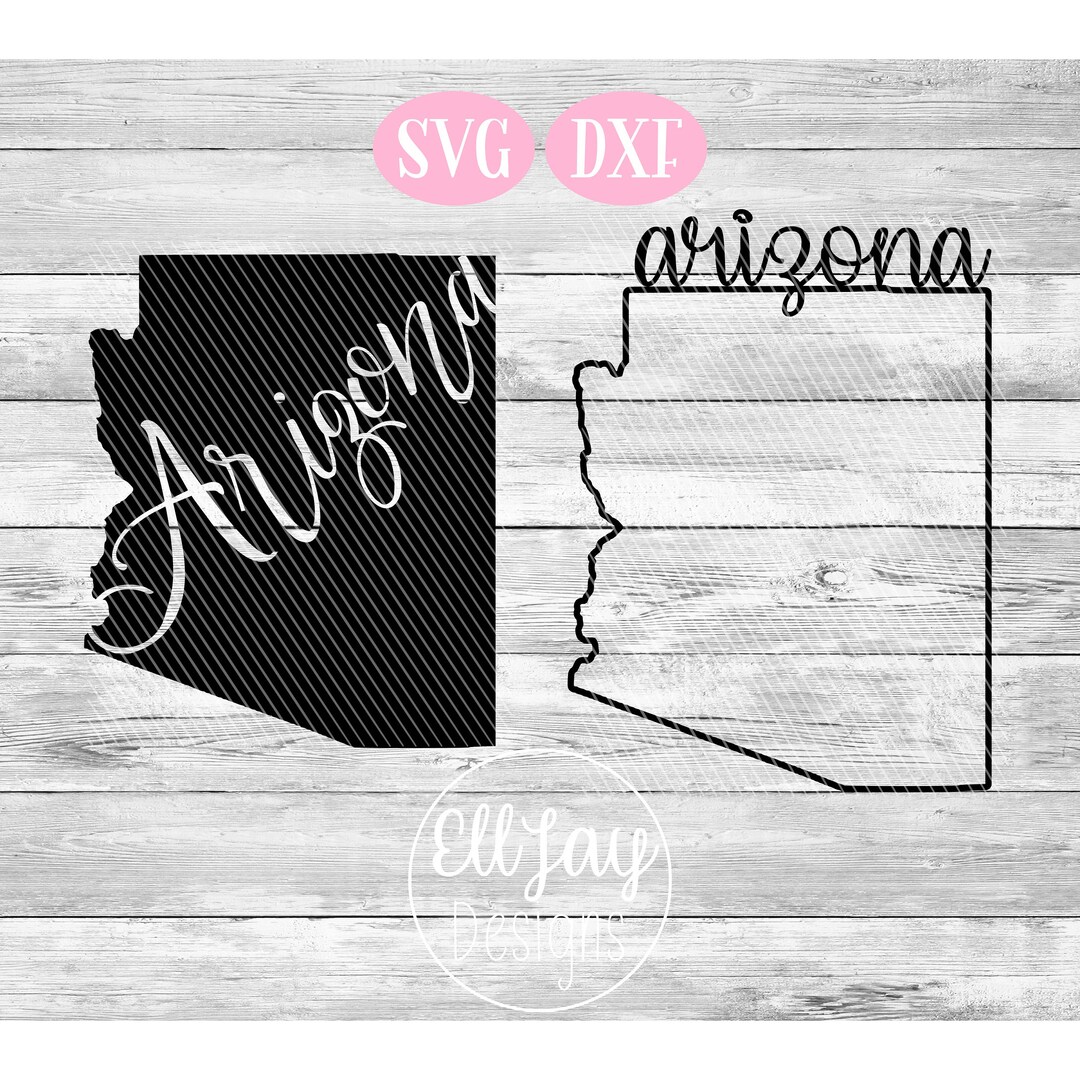 Fancy State Svg, Arizona Svg, Arizona State Svg, Arizona, Arizona ...