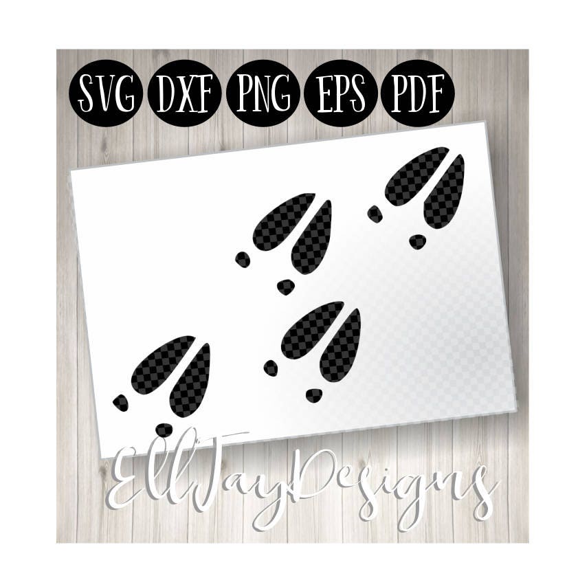 Goat Hoof Prints