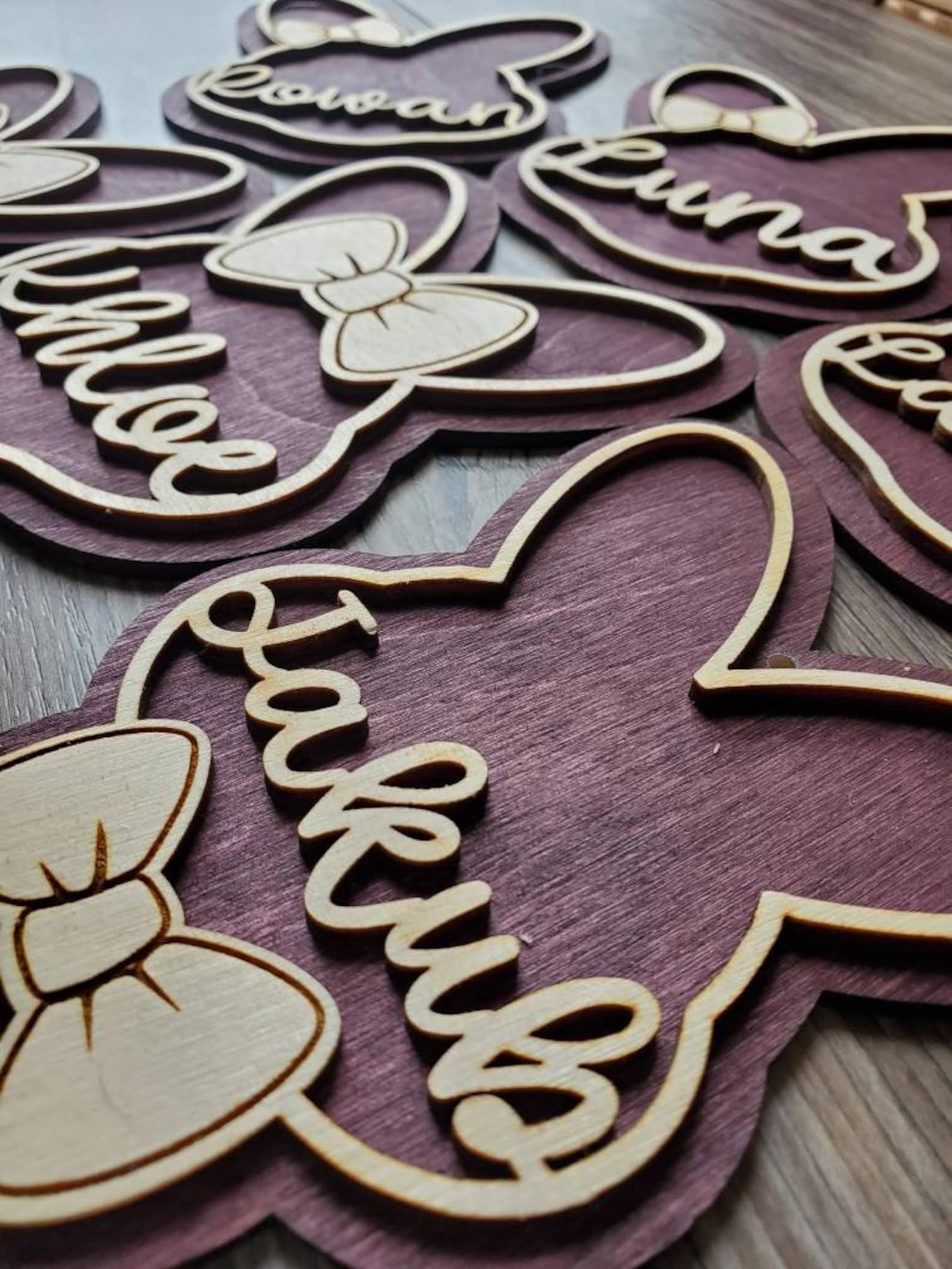Easter Name Tag SVG for Glowforge, Silhouette, Cricut, Inkscape ...