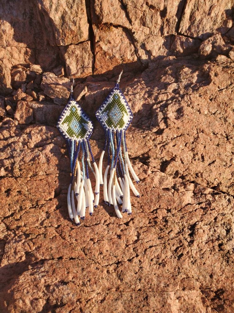 Turtle Clan Dentalium Shell Authentic Native American Seed - Etsy