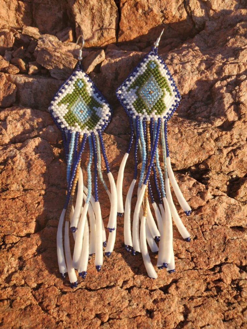 Turtle Clan Dentalium Shell Authentic Native American Seed - Etsy