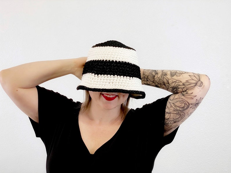 Bickett Bucket Hat Crochet Pattern by Rebecca Velasquez - RV Designs ...