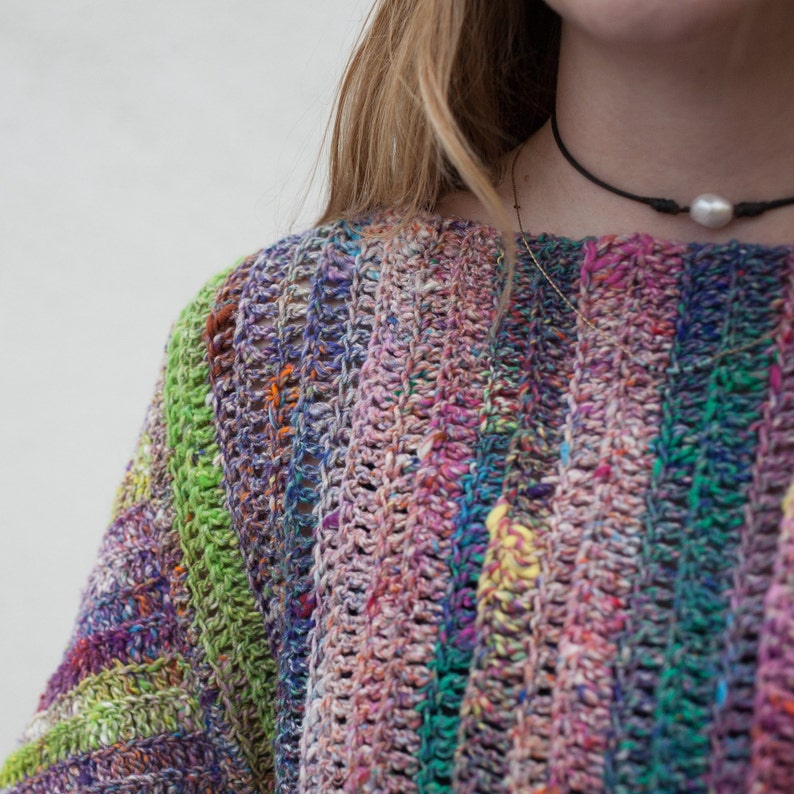 Bifrost Top Crochet Pattern by Rebecca Velasquez – RV Designs, Women’s ...
