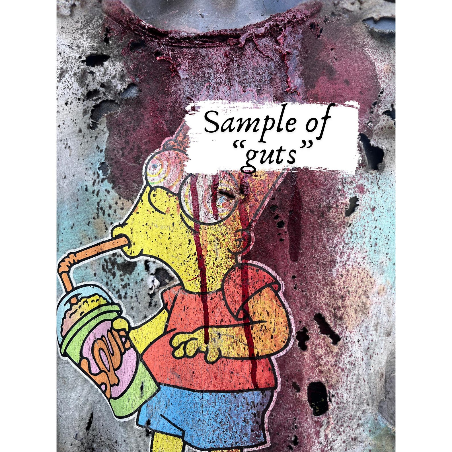 Undead Navy Zombie Pants for Halloween Costume Custom Effects Sz. 32x29 ...