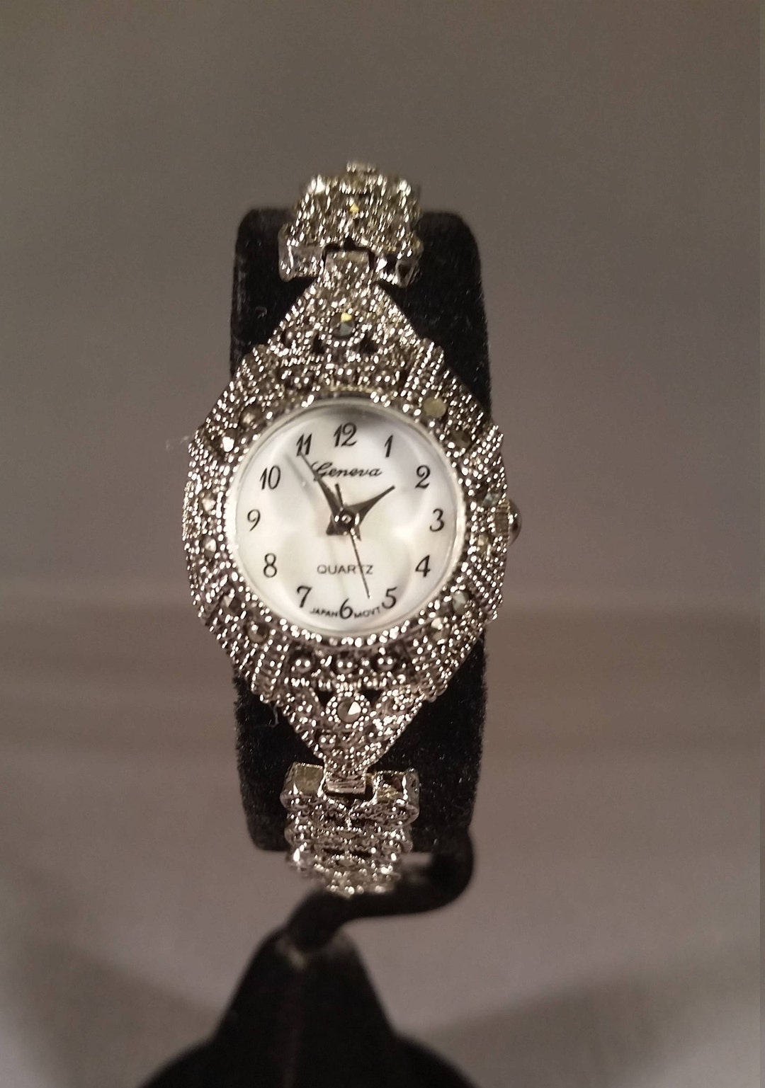 Victorian ELEGANT SILVER WATCH - Etsy