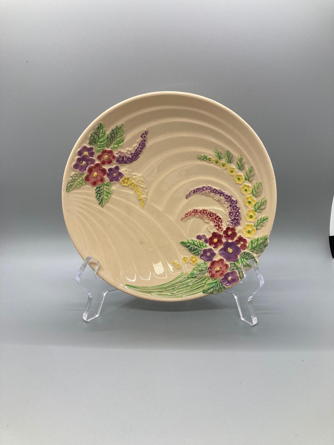 Vintage Wade Harvest Ware Flower Bowl AS IS *CRACKED* - Etsy