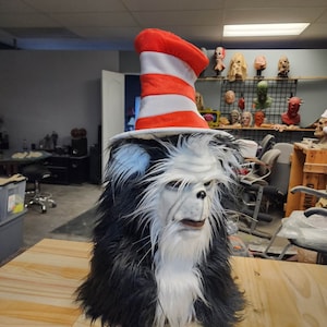 Cat in the Hat Inspired Latex Mask - Etsy