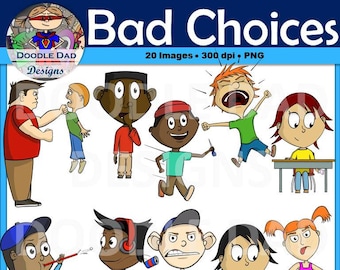 Bad Behavior In Class Clipart