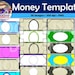 Money Template Clip Art (customizable, Currency, Finance, Reward, Bucks ...