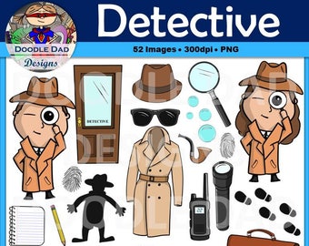 Sherlock Holmes Clip Art - Etsy