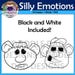 Silly Emotional Faces Clip Art happy Emotions, Sad, Scared, Angry ...