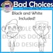 Bad Choices Clip Art (behavior, Negative, Rules, Counseling) - Etsy