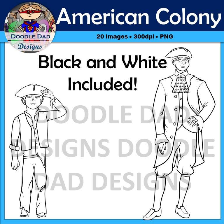 American Colony Clip Art (jamestown, John Smith, England, Settlers ...