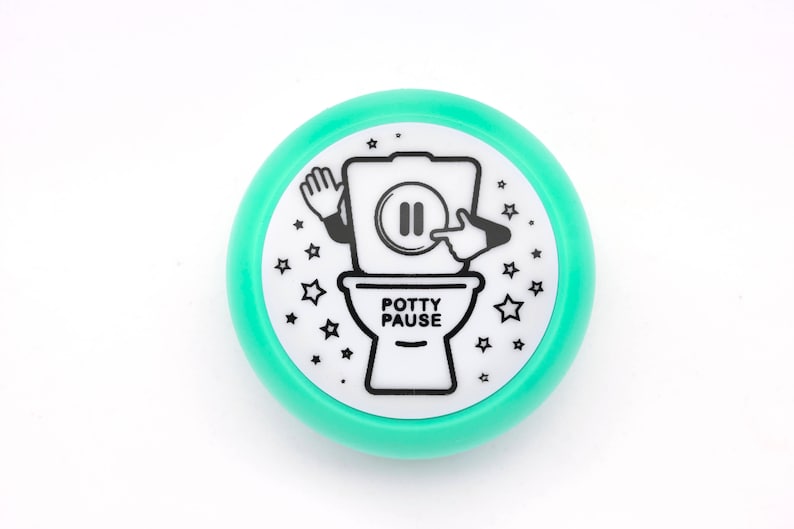 Potty Pause Potty-training Light (aqua) - Etsy
