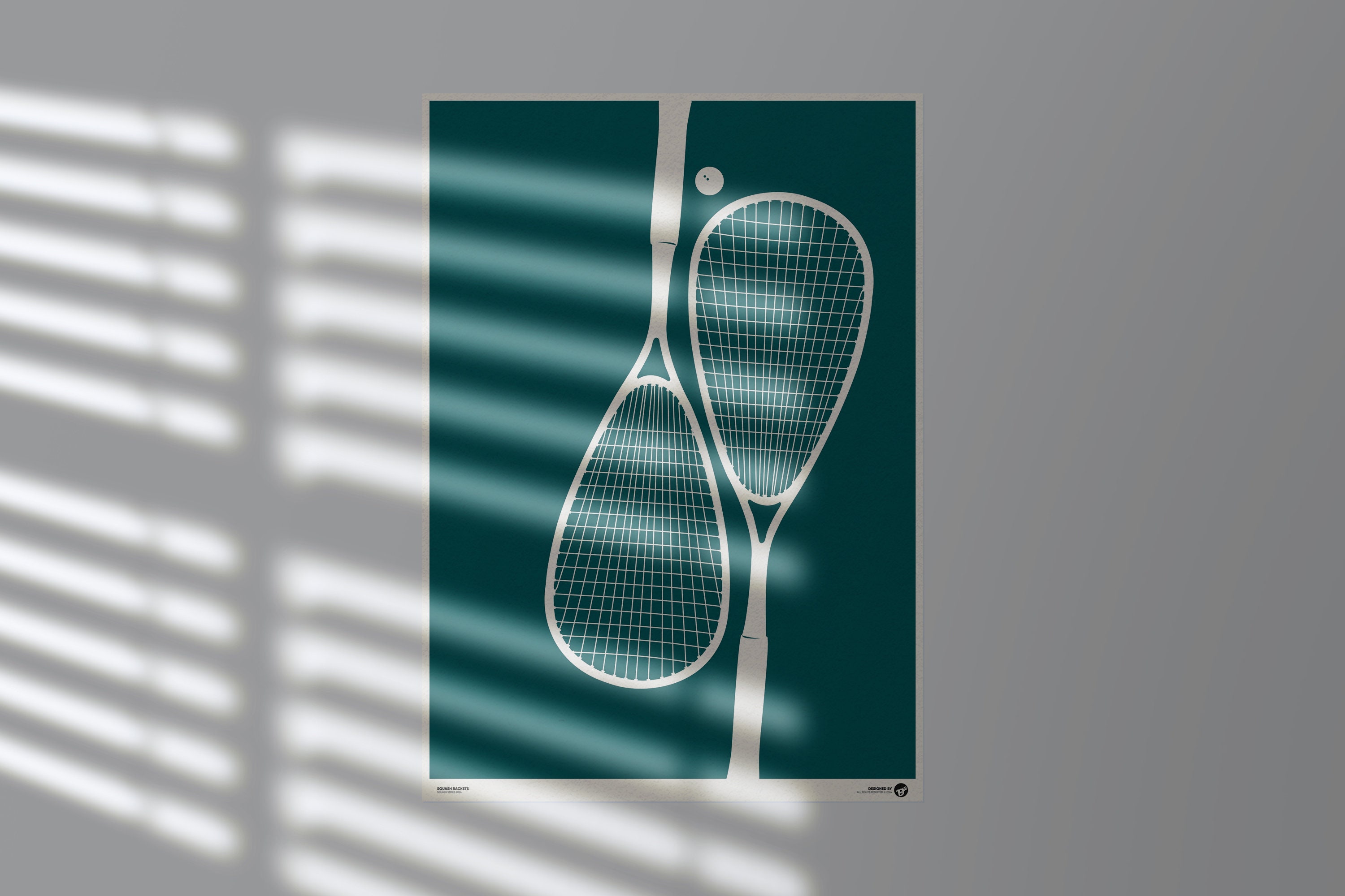 Squash Rackets, Squash, Squash Poster, Sport Poster, Sport Print ...