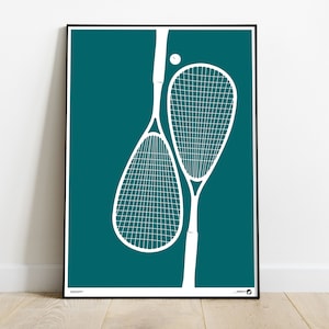 Squash Rackets, Squash, Squash Poster, Sport Poster, Sport Print ...