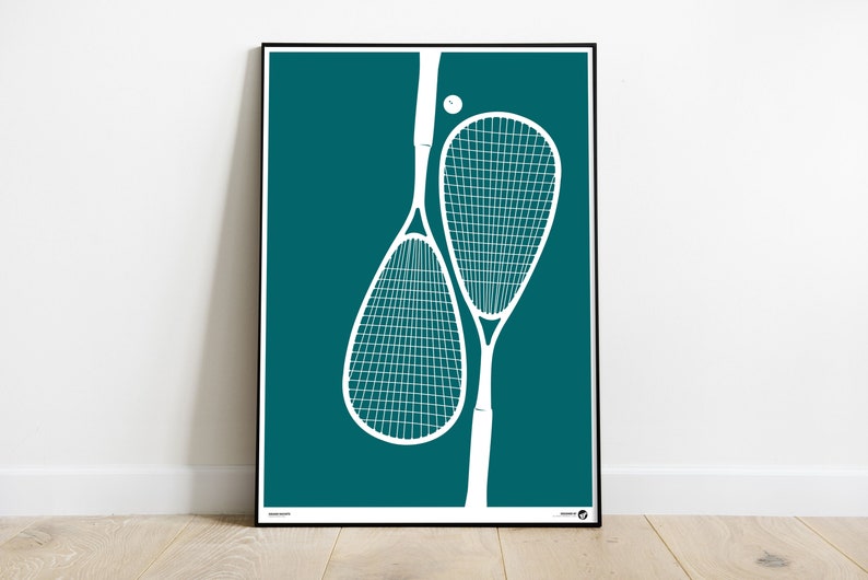 Squash Rackets, Squash, Squash Poster, Sport Poster, Sport Print ...