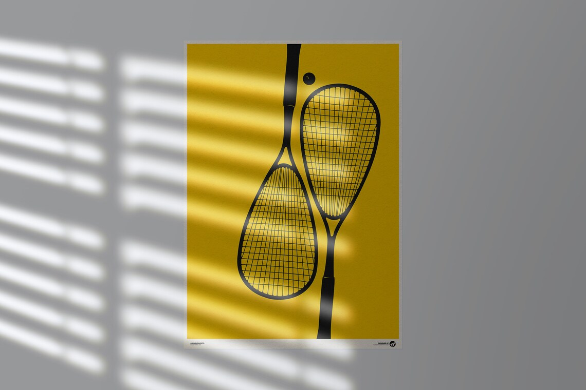 Squash Rackets, Squash, Squash Poster, Sport Poster, Sport Print ...