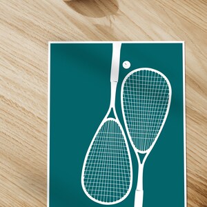 Squash Rackets, Squash, Squash Poster, Sport Poster, Sport Print ...