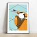 Squash Racket, Squash, Squash Poster, Sport Poster, Sport Print ...