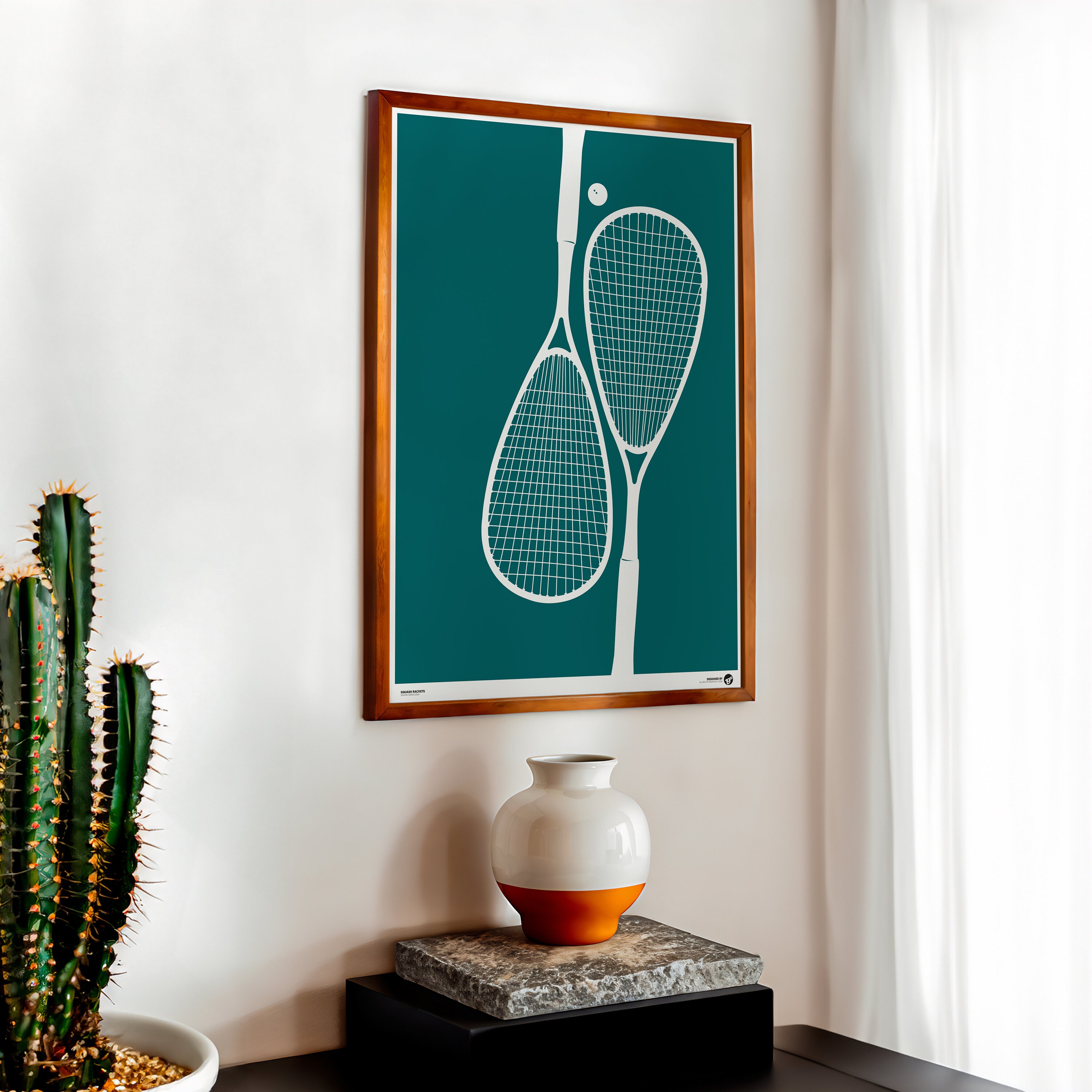 Squash Rackets, Squash, Squash Poster, Sport Poster, Sport Print ...