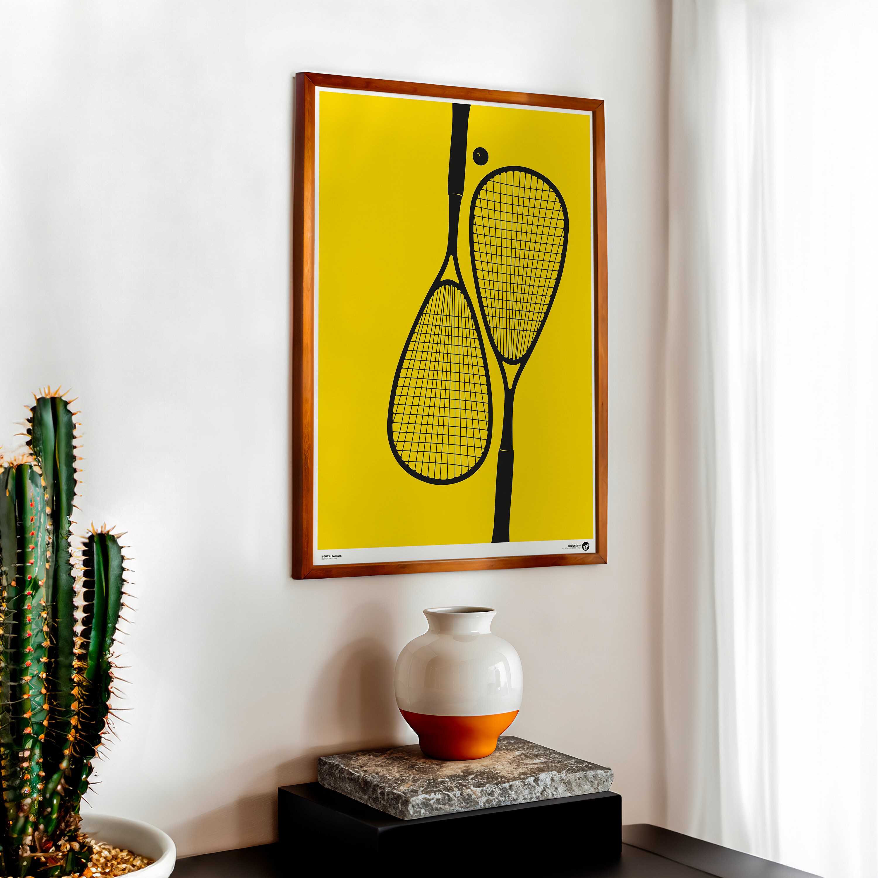 Squash Rackets, Squash, Squash Poster, Sport Poster, Sport Print ...