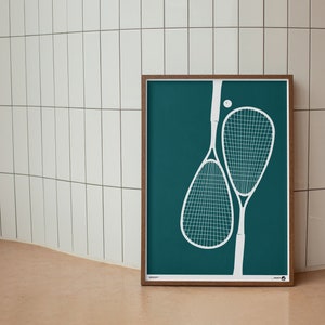 Squash Rackets, Squash, Squash Poster, Sport Poster, Sport Print ...