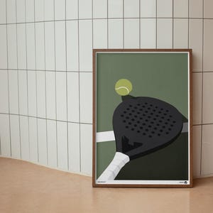 Padel Tennis Racket, Padel Tennis, Padel Poster, Tennis, Sport Poster ...