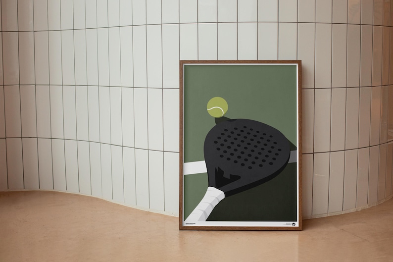 Padel Tennis Racket, Padel Tennis, Padel Poster, Tennis, Sport Poster ...